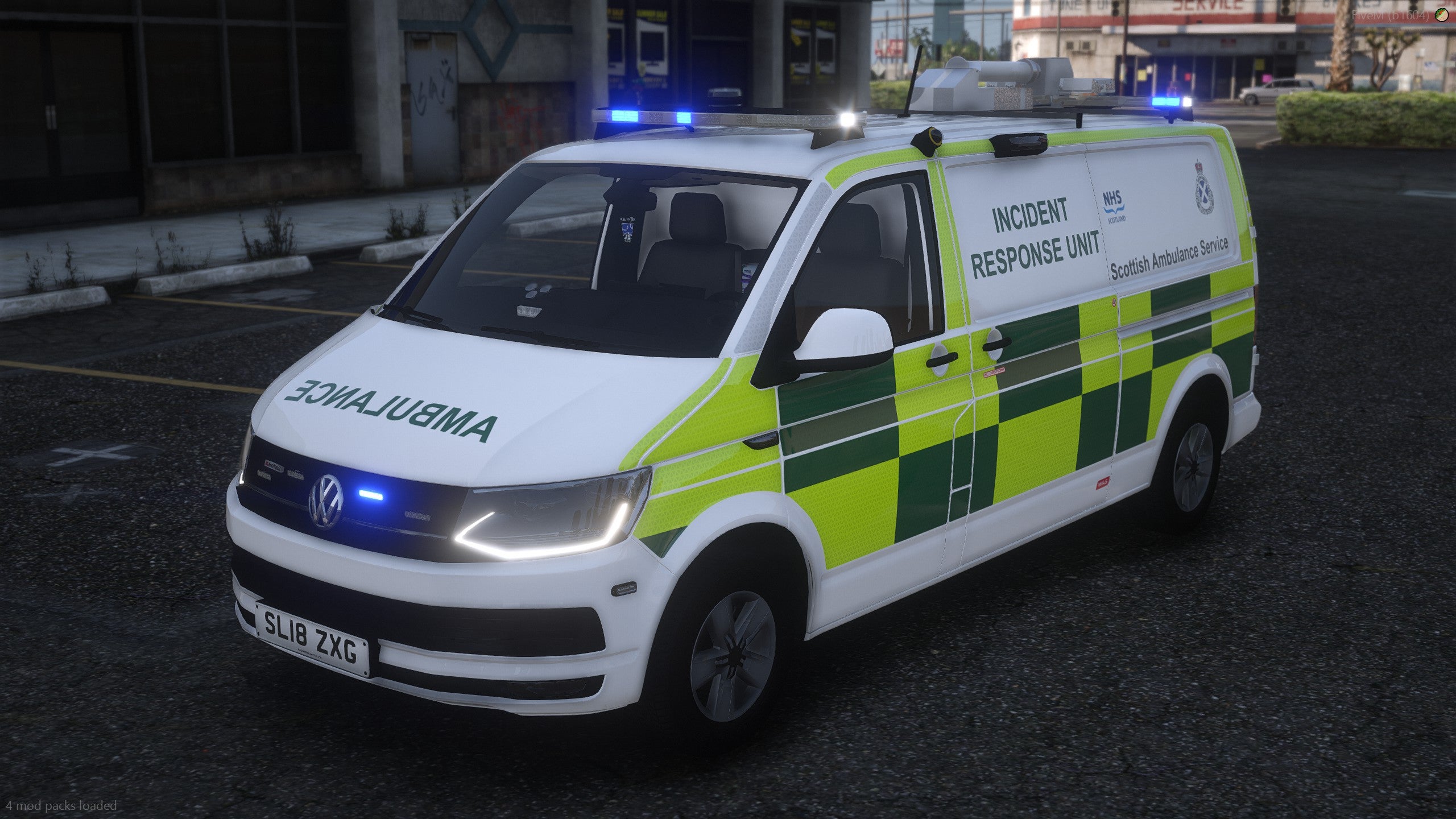 2018 Scottish Ambulance Service Volkswagen Transporter – Blighty3D