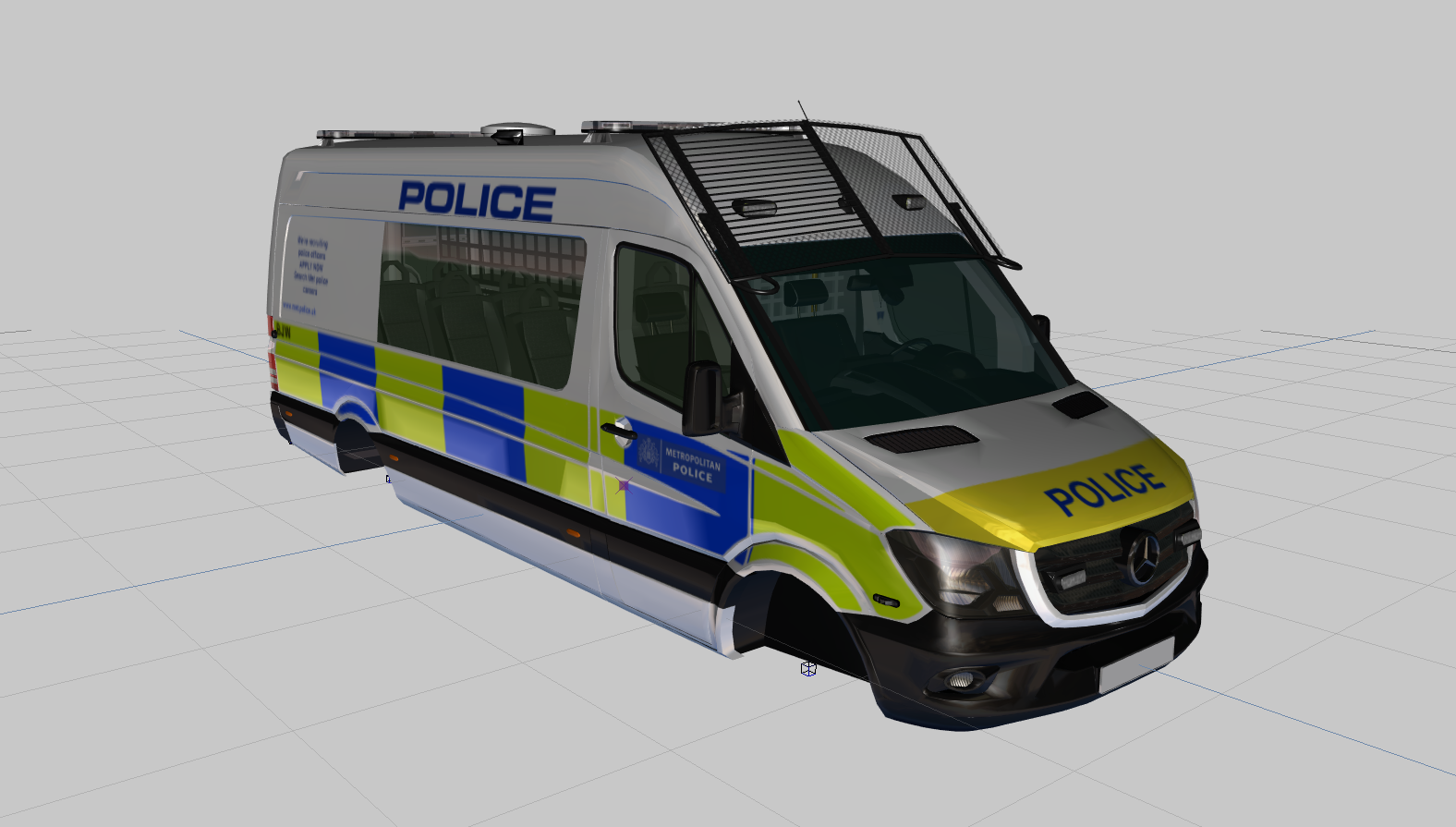 2015 Met Mercedes Sprinter Carrier Pack – Blighty3D