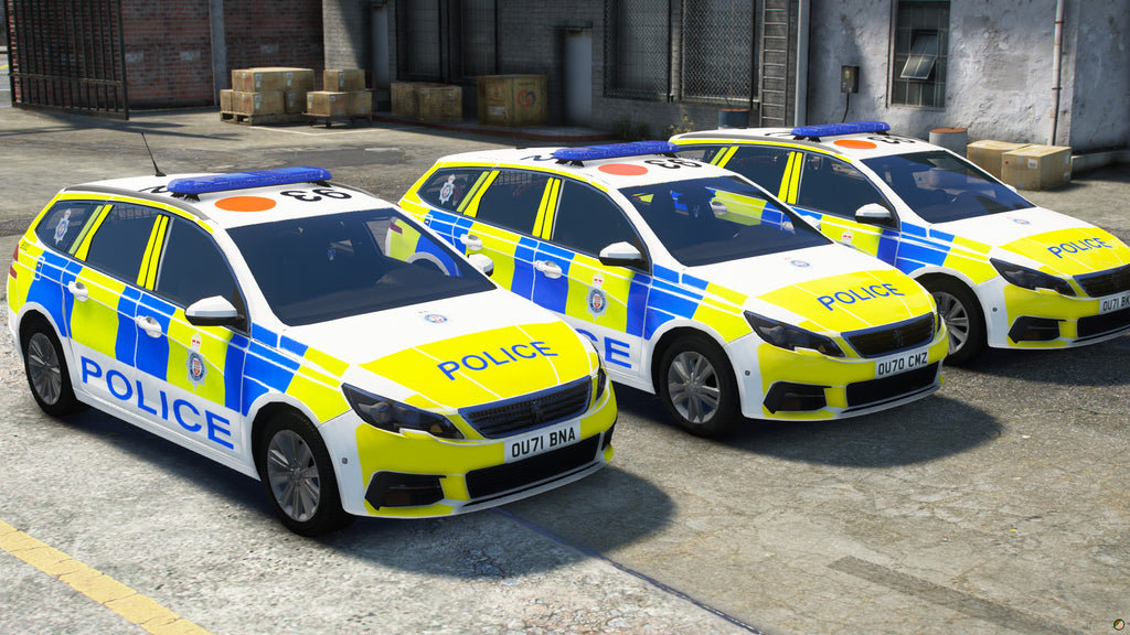 British Transport Police Peugeot 308 Pack – Blighty3D