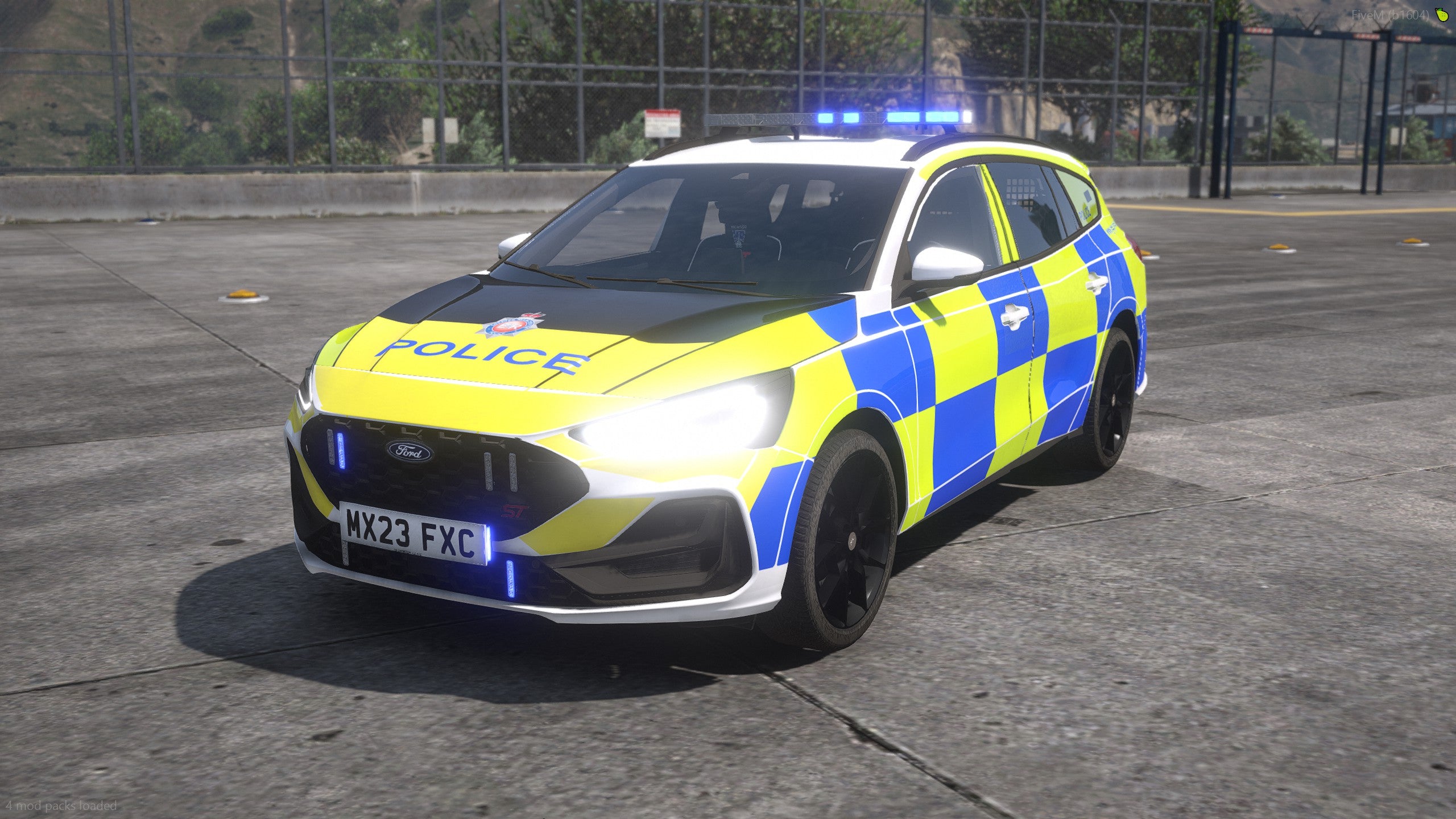 2023 Greater Manchester Police Ford Focus ST Traffic Car – Blighty3D
