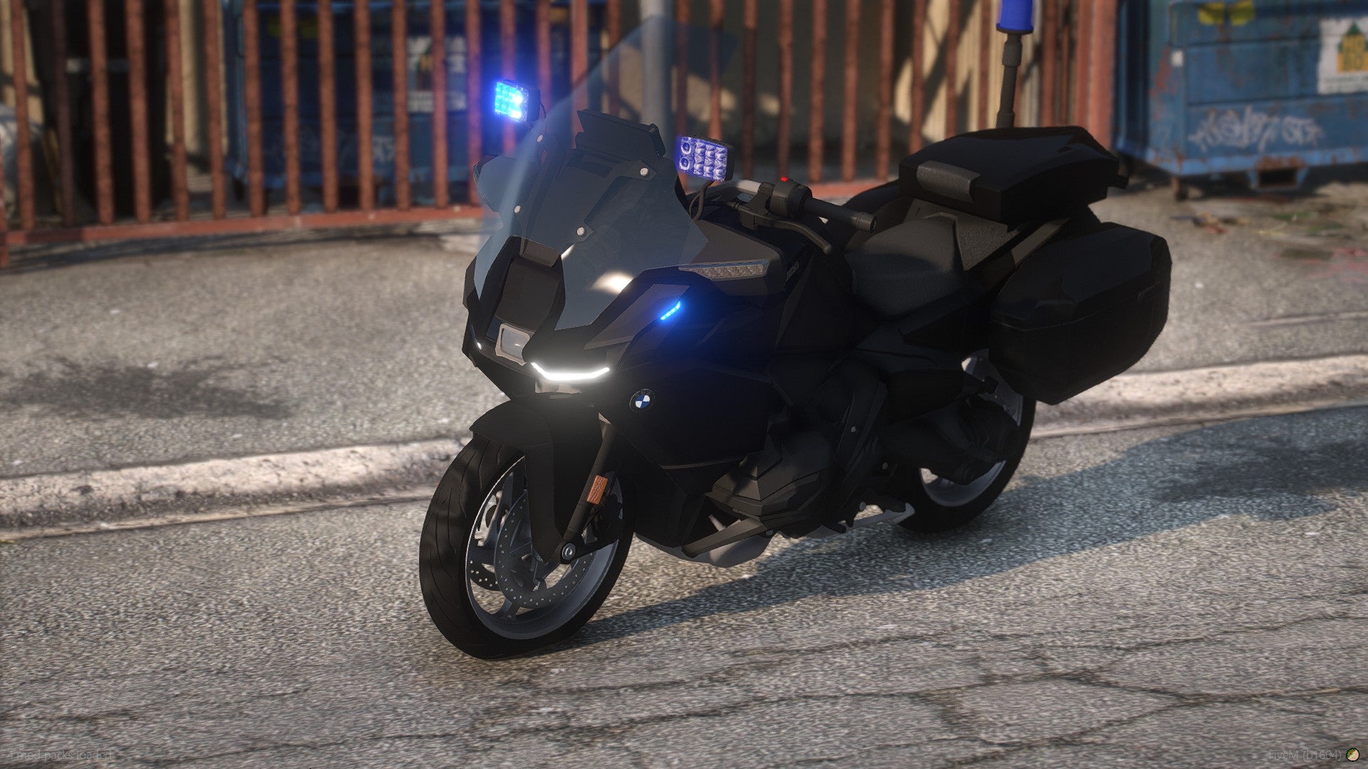 2025 R1300RT Unmarked Police Bike – Blighty3D