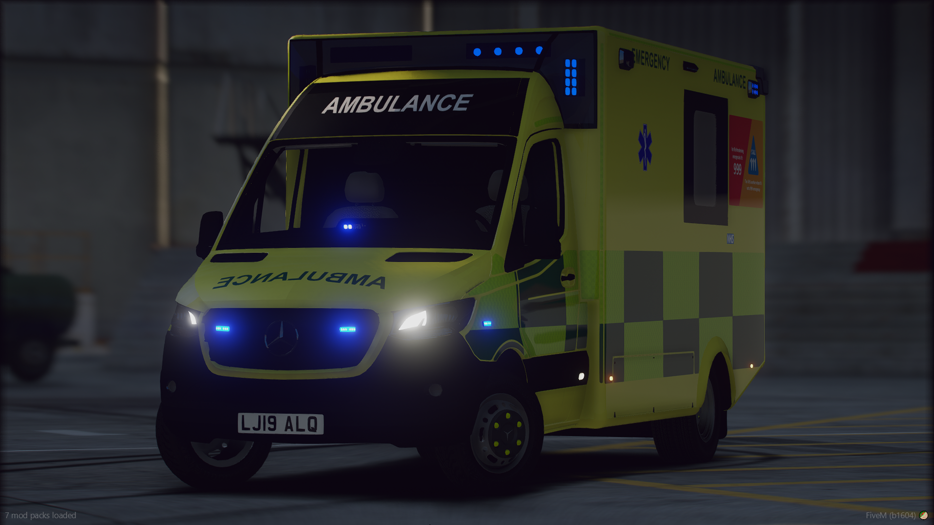 Generic WAS 2019 Merc Sprinter Ambulance [ELS] – Blighty3D