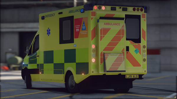Generic WAS 2019 Merc Sprinter Ambulance [ELS] – Blighty3D