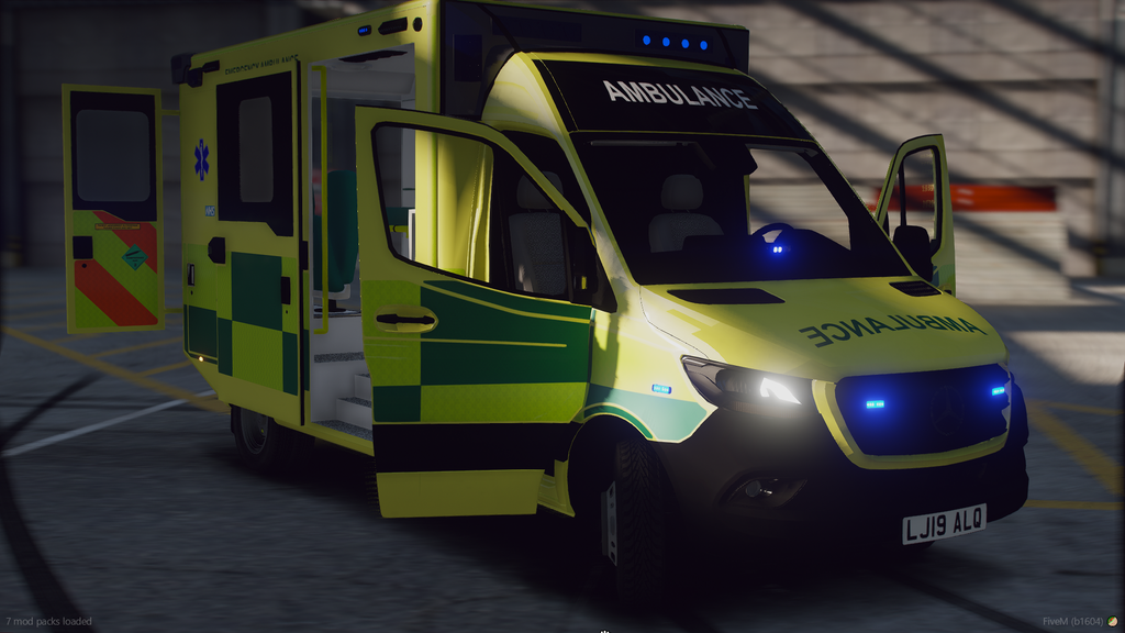 Generic WAS 2019 Merc Sprinter Ambulance [ELS] – Blighty3D