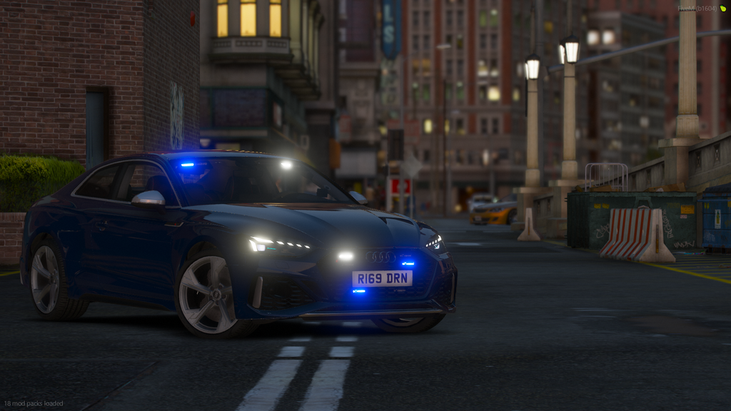 Fictional Audi S5 Officers car [ELS] – Blighty3D