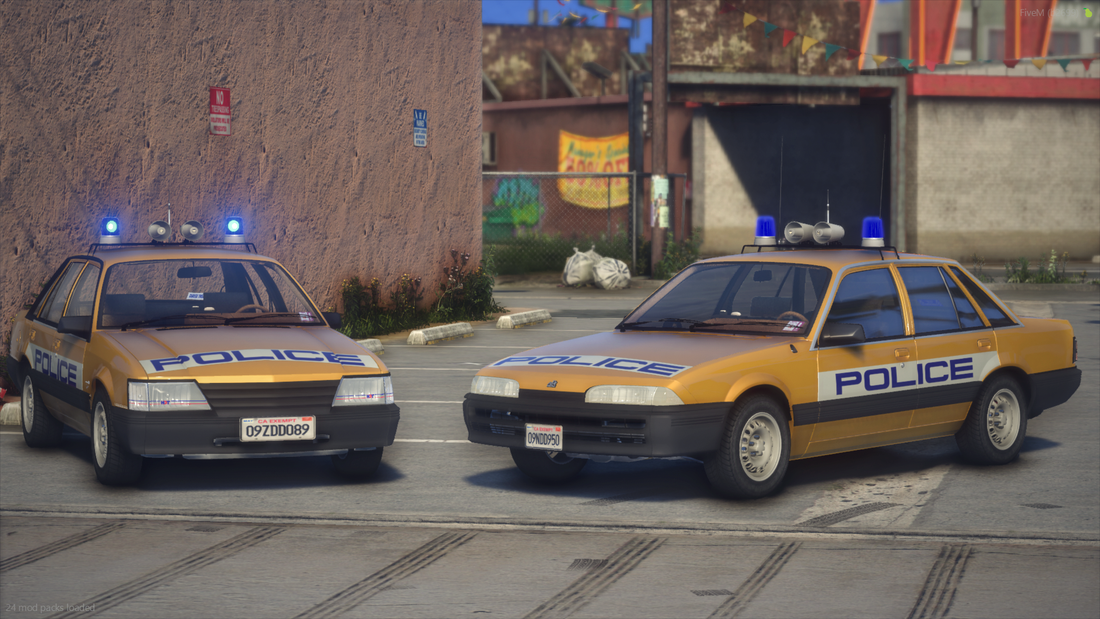 VicPol VL / VK Commodores Marked / UnMarked Pack – Blighty3D