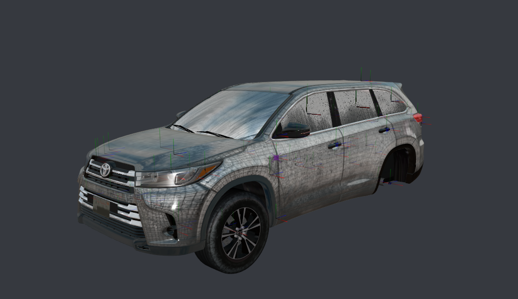 Toyota Kluger 2018 Z3D Model – Blighty3D