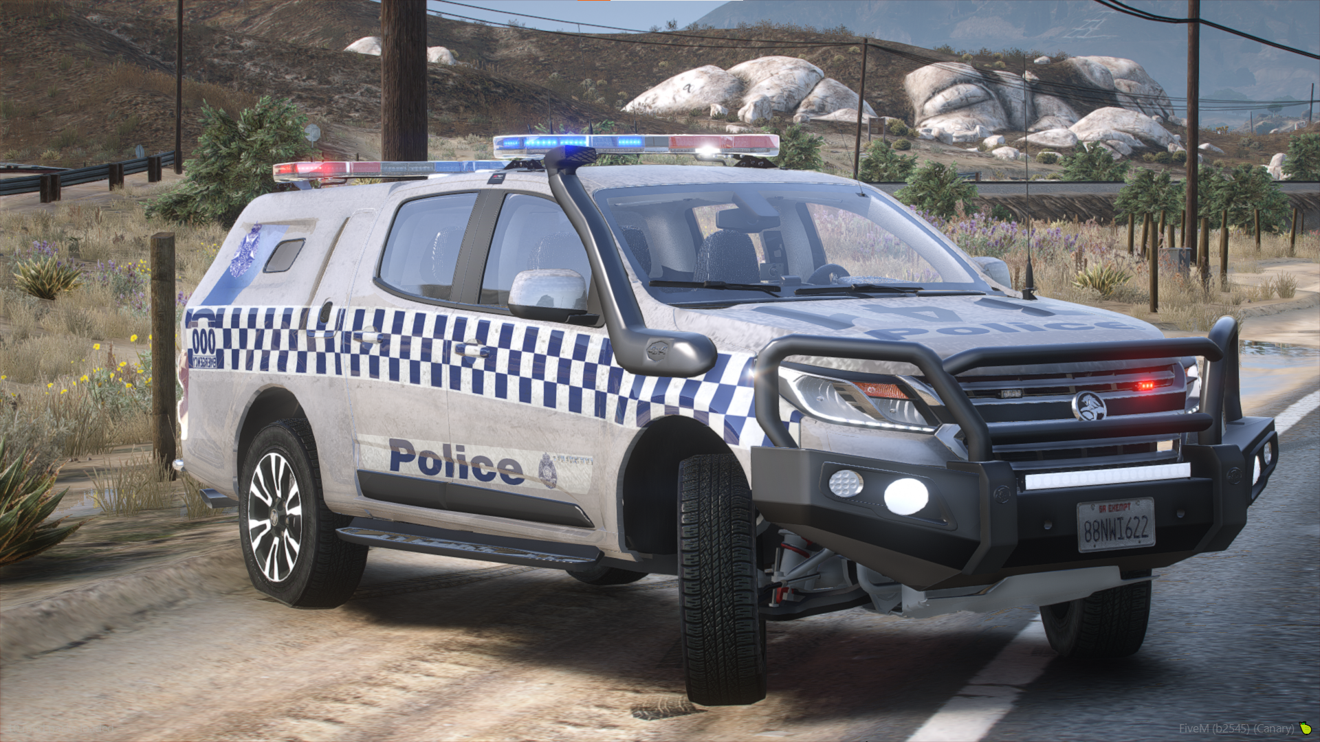 VicPol Colorado Dual Cab Divisional Van – Blighty3D