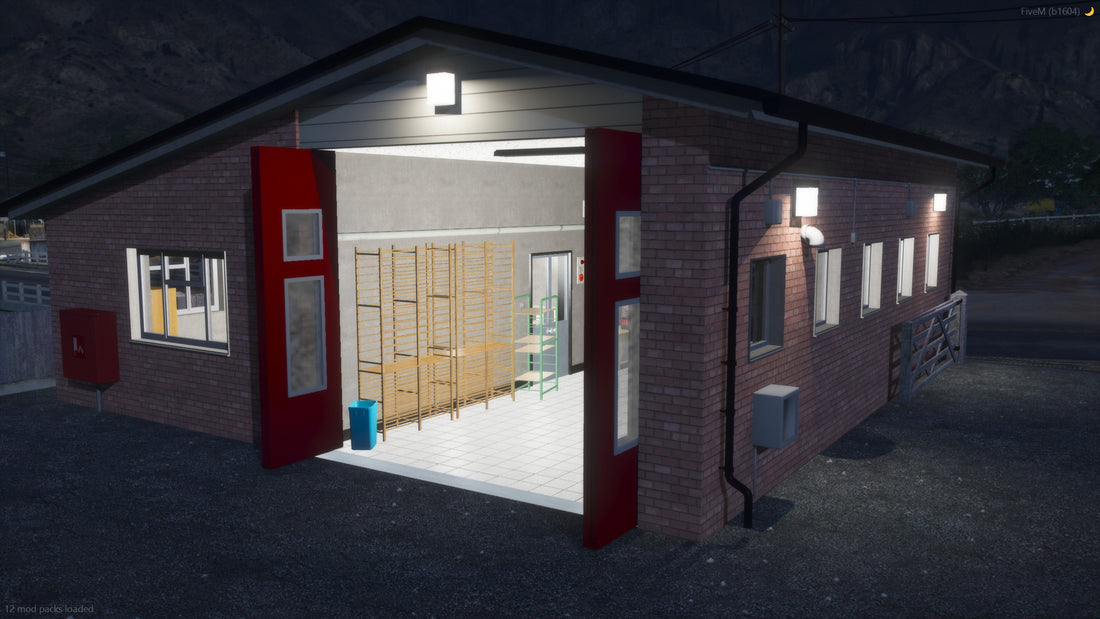 [MLO] Borough Green Style UK Fire Station – Blighty3D