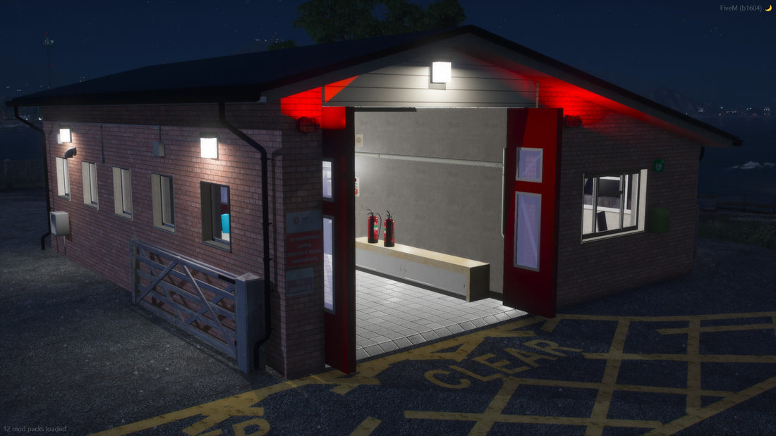 [MLO] Borough Green Style UK Fire Station – Blighty3D