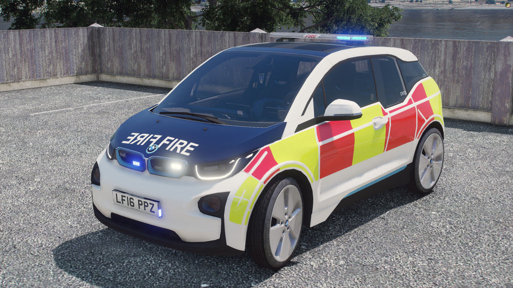 2016 Fire Brigade BMW i3 – Blighty3D