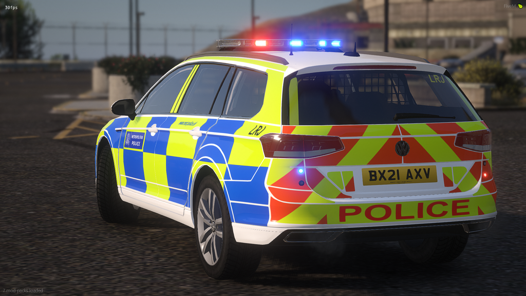 Metropolitan Police 2021 Volkswagen Passat GTE Area Car – Blighty3D