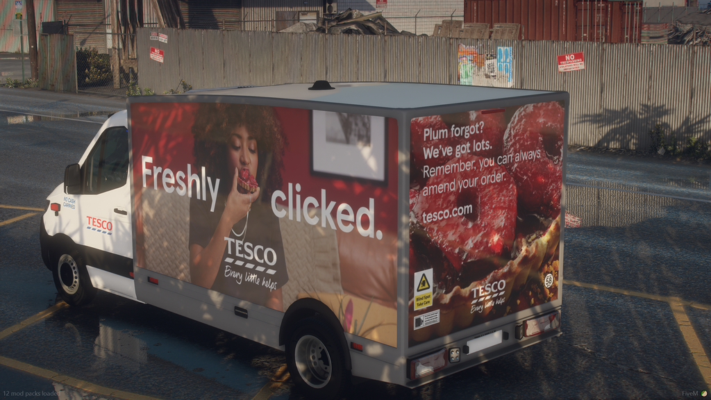 Tesco Style Delivery Van – Blighty3D