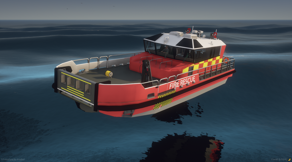 Landingcraft Police & Fire Boats – Blighty3D