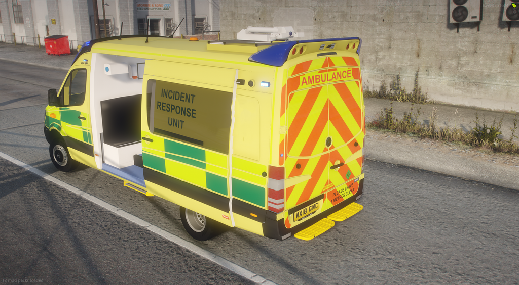 2018 Mercedes Sprinter HART Welfare Vehicle – Blighty3D